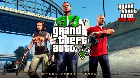 GTA Online S 10th Anniversary Recognised With Free GTA 5 Threads Push
