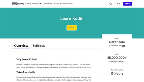 Best Kotlin Courses Online Kotlin Certification Learn Kotlin