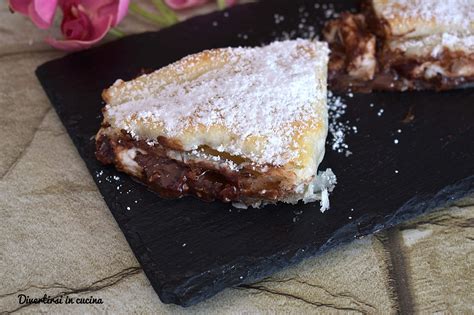 Crostata Di Pasta Sfoglia Con Nutella E Mascarpone Divertirsi In Cucina