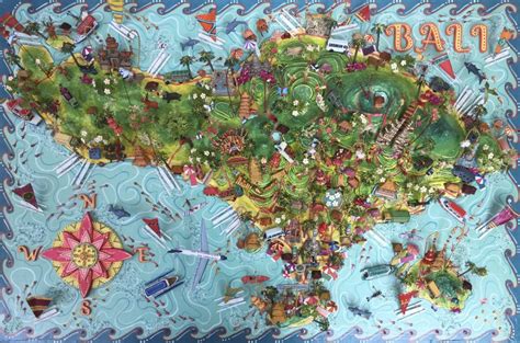 Maps That Will Change The Way You See Bali The Elysian Villa