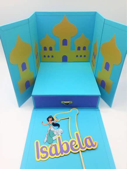 Caixa cenário para bolo de aniversário topo de bolo Elo7