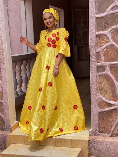 Robe Bazin Avec Broderie Atelier Yuwa Ciao Jp