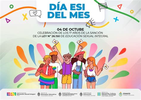 DIA ESI DEL MES Octubre Trabajo De Educacion Sexual Integral