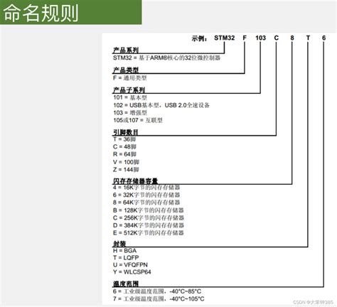 stm32学习2：芯片的命名规则与c8t6引脚定义及启动配置 stm32c8t6配置 csdn博客