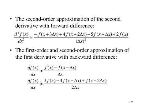ppt chapter 7 differentiation and integration powerpoint presentation id 7090547