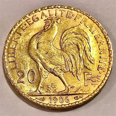 France Third Republic 1870 1940 20 Francs 1906 Marianne Catawiki