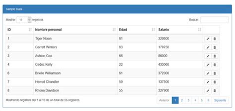 datatables usando tabledit con php ajax [completo] baulphp