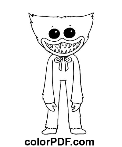 Huggy Wuggy Poppy Playtime Coloriages Et Livres En Pdf