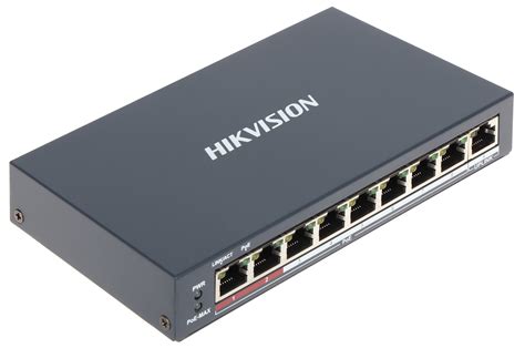 SWITCH POE DS 3E0109P E C 8 PORT Hikvision PoE Switches With 8 Ports