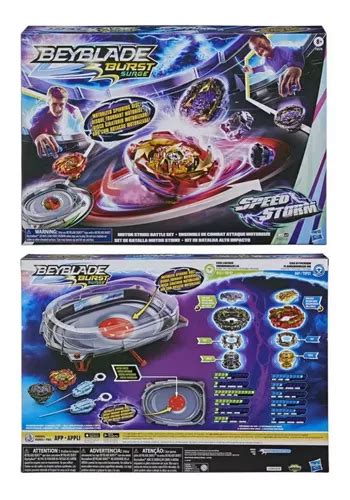 Beyblade Burst Surge Speedstorm Volt Knockout Battle Set Envío gratis