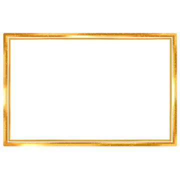 Marco Rectangular Dorado PNG dibujos Dorado Rectangular Decoración