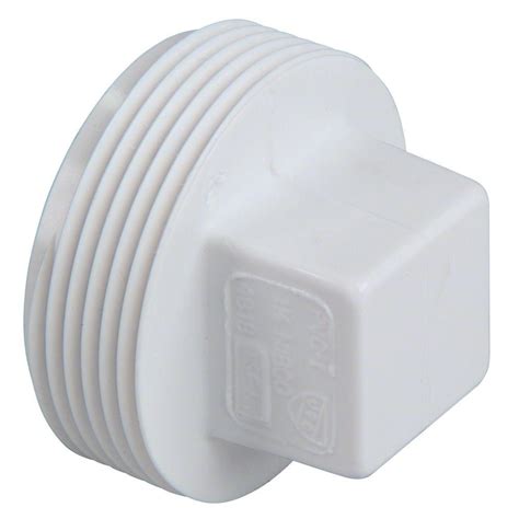 In Pvc Dwv Mipt Cleanout Plug C Hd The Home Depot
