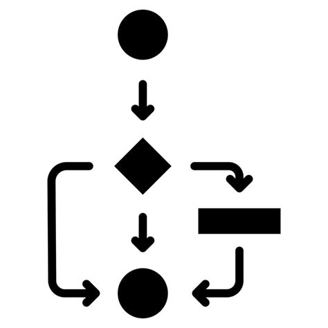 Process Mapping Icon Line Vector Illustration 35642225 Vector Art At