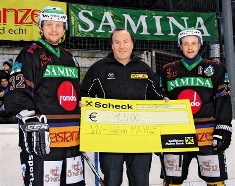 HC Rankweil spendete 1500 Euro für Ma hilft Vorarlberger Nachrichten