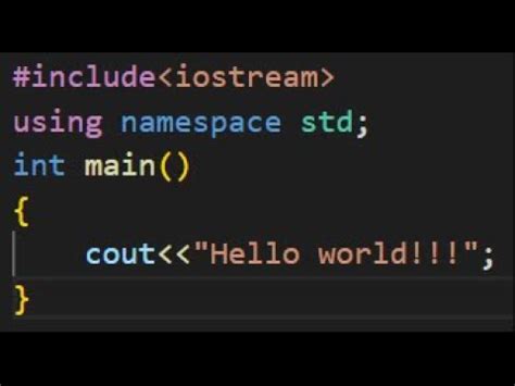 How To Print Hello World Using C C Tutorials Print Hello