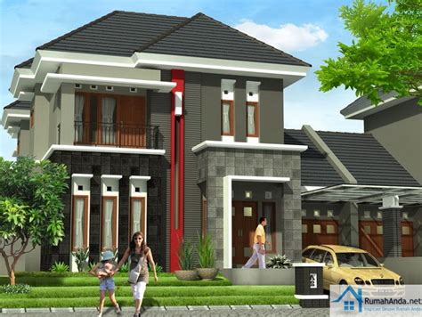 50 Model Desain Rumah Minimalis 2 Lantai Desainrumahnya