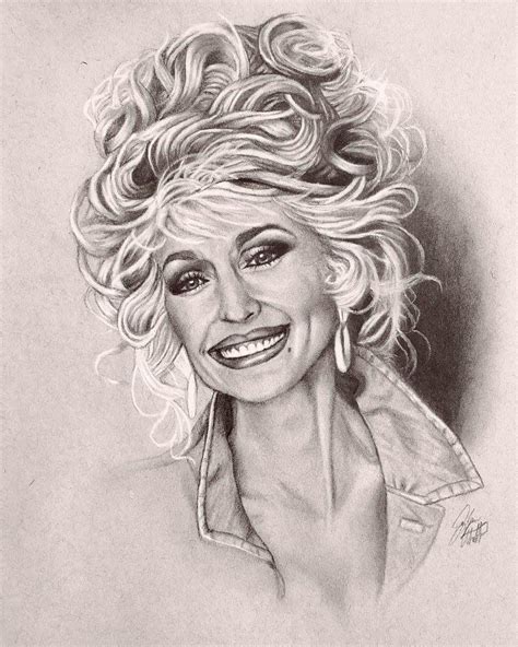 Dolly Parton Drawing Drawing Rjuuc Edu Np
