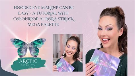 Colourpop Aurora Struck Mega Palette Tutorial Flawless Eye Makeup For