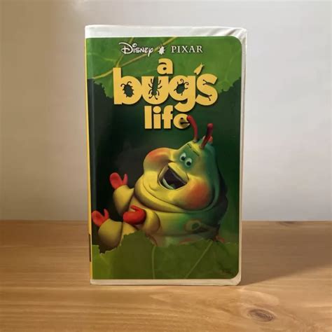 WALT DISNEY PIXAR A BUG S LIFE VHS VIDÉO 1999 vintage rare LIVRAISON