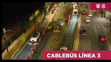 AVANCE DE LA CONSTRUCCIÓN DEL CABLEBÚS LINEA 3 6 de abril YouTube