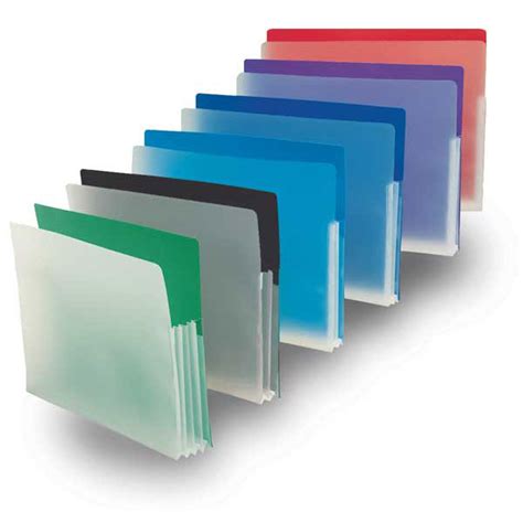 Plastic Expanding File Pocket Expansion Letter Size Jeffco