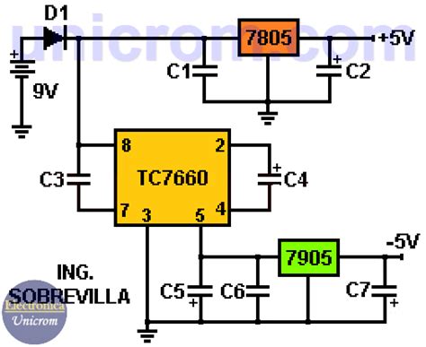 Cómo Hacer una Fuente Simétrica de 5V Electrónica Unicrom