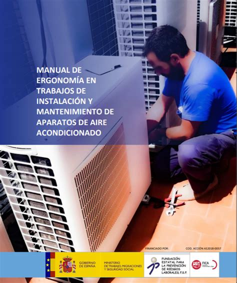 CURSO DEL CERTIFICADO DE REFRIGERACIÓN 2019 MANUAL DE ERGONOMÍA EN