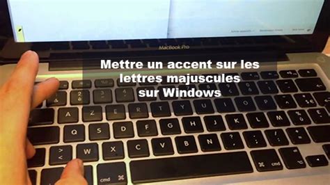 Mettre un accent sur une majuscule À É Ç È
