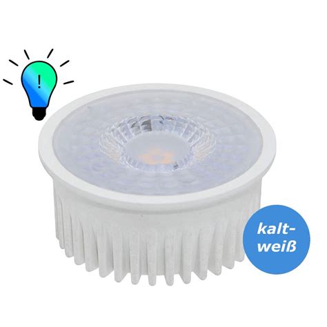 5 Watt LED Modul in 3 Stufen dimmbar nur 30mm Einbautiefe KALT WEIß 6