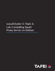 Installing Squid Proxy Server On Debian Step By Step Guide Course Hero