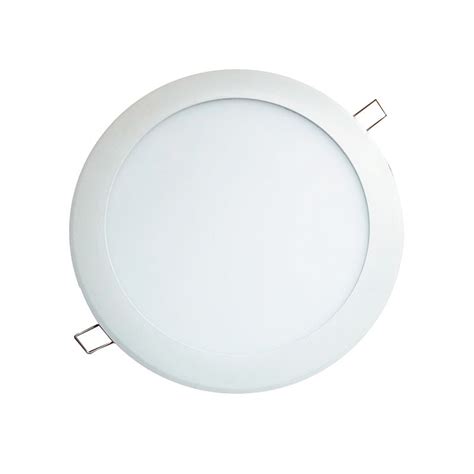 Panel Led 24W Redondo Incrustar 29 5cm X 29 5cm 6500K DL Luz Dia P24339