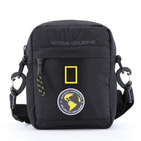 National Geographic Torba Na Rami New Explorer Czarny