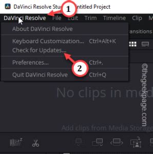 Unsupported GPU Processing Mode Issue In DaVinci Resolve