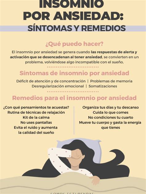 Insomnio por Ansiedad y Depresión Causas Síntomas y Remedios