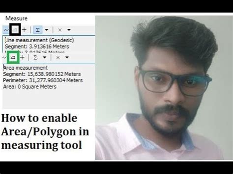 How To Enable Area Polygon In Measuring Tool Measuring An Area In