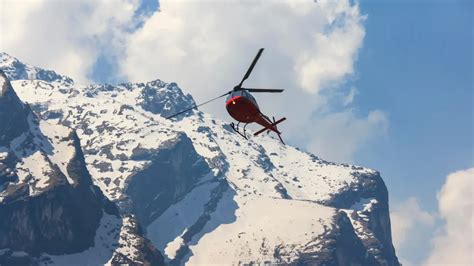 8 Days Annapurna Base Camp Trek With Helicopter Return Hillary Step Treks