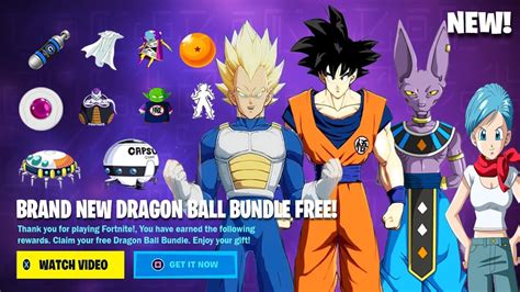 How To Get Goku Vegeta Skin Dragon Ball Super Bundle FREE In