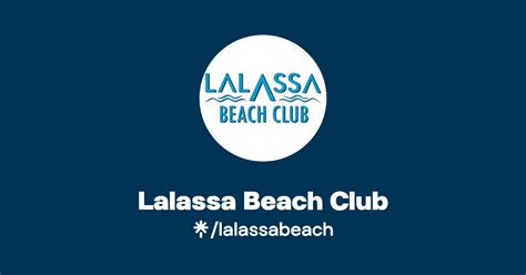 Lalassa Beach Club Instagram Linktree