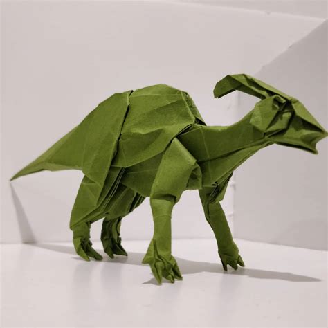 Parasaurolophus Designed By Shuki Kato R Origami