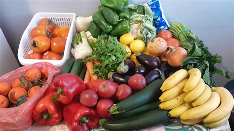 A Retour De Course Petit Budget Sp Cial Produits Frais Pour