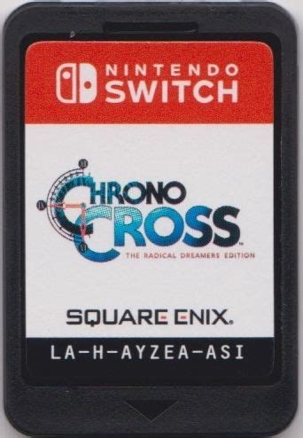 Chrono Cross The Radical Dreamers Edition Cover Or Packaging Material