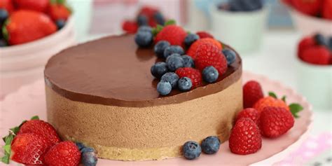 Tarta mousse de chocolate con gelatina Receta fácil