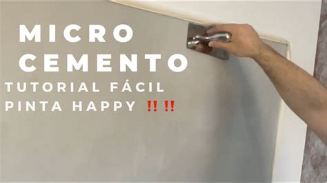 C Mo Aplicar Microcemento Tutorial F Cil Youtube