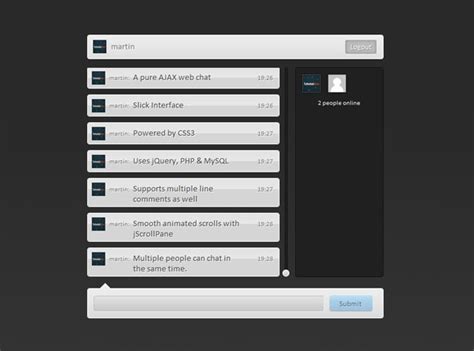 making an ajax web chat part 1 php and mysql tutorialzine