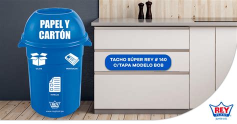 Tachos de reciclaje Usos en Perú según color REYPLAST