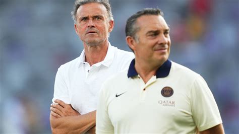 Mercato PSG Luis Enrique prépare un départ surprise Le10sport