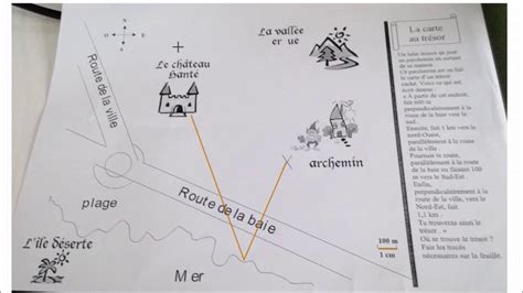 Arriba 45 imagen carte au trésor mathématiques 6ème correction fr