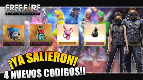 4 NUEVOS CODIGOS De ROPA GRATIS En FREE FIRE Corre A Ver YouTube