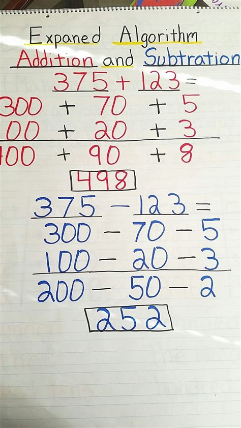 maths algorithms worksheets math worksheets printable