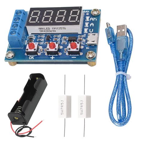 Youmile Battery Capacity Meter Discharge Tester Analyzer ZB2L3 1 5V 12V